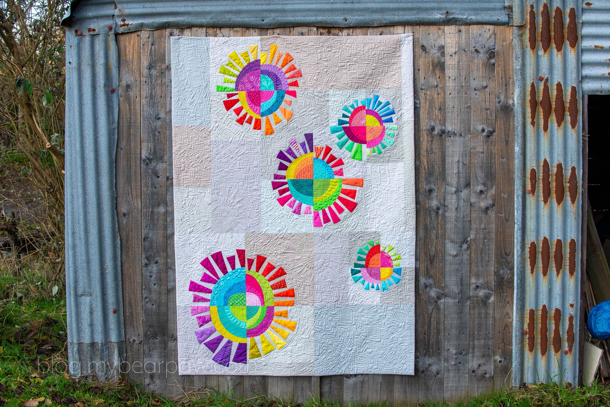 Dandelion Clock Quilt • Jo Avery - the Blog
