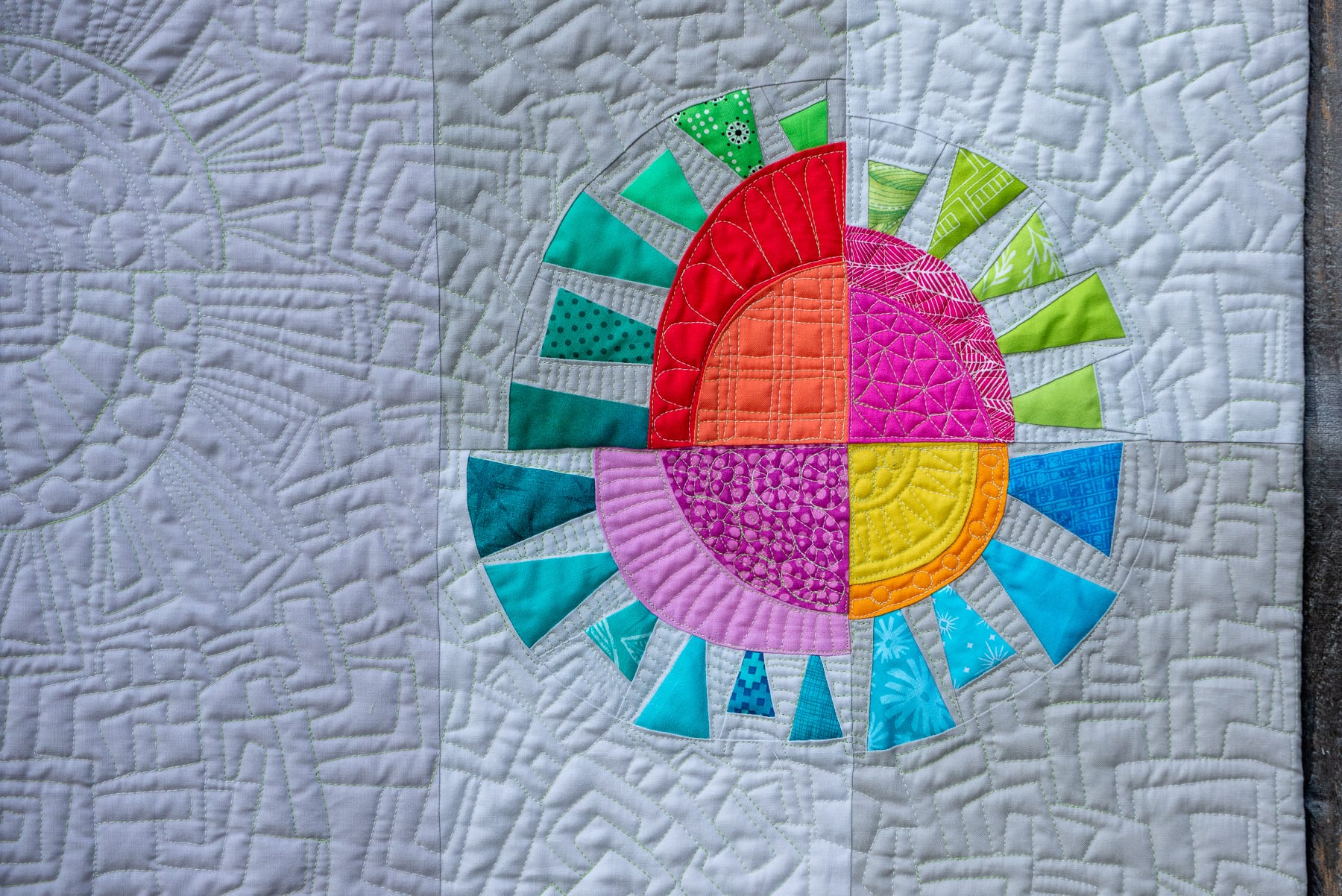 Dandelion Clock Quilt • Jo Avery - the Blog