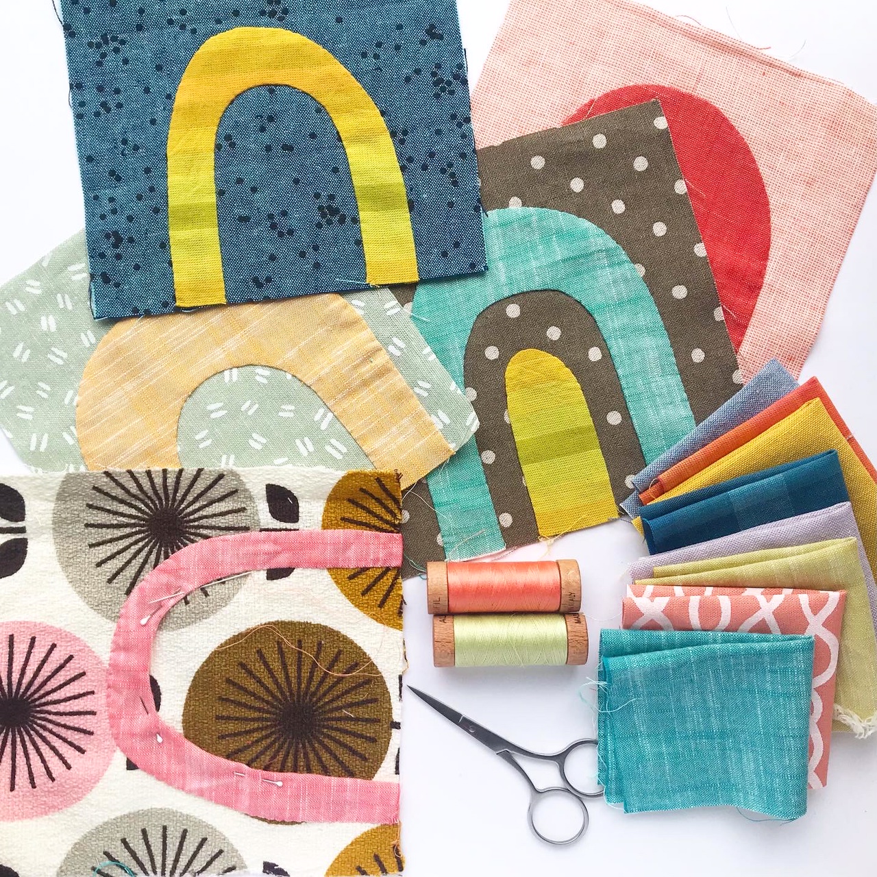 Freehand Rainbows and other Zen Stitching • Jo Avery - the Blog