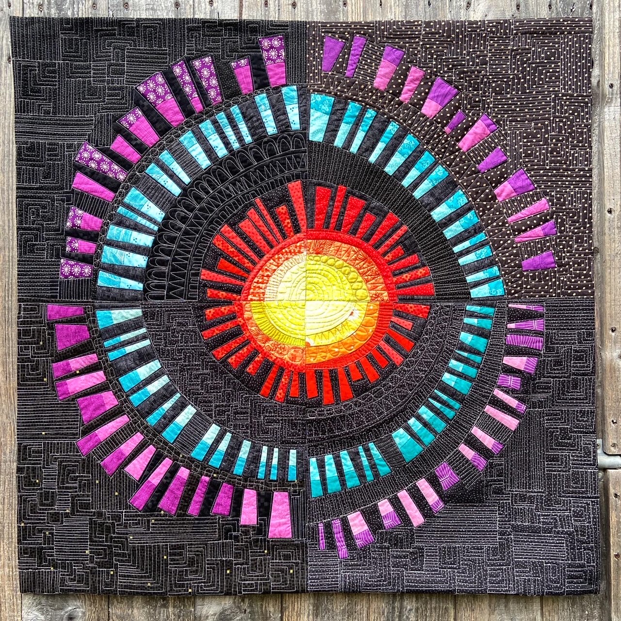 Supernova Stardust Quilt and other new Academy 2024/25 samples • Jo ...