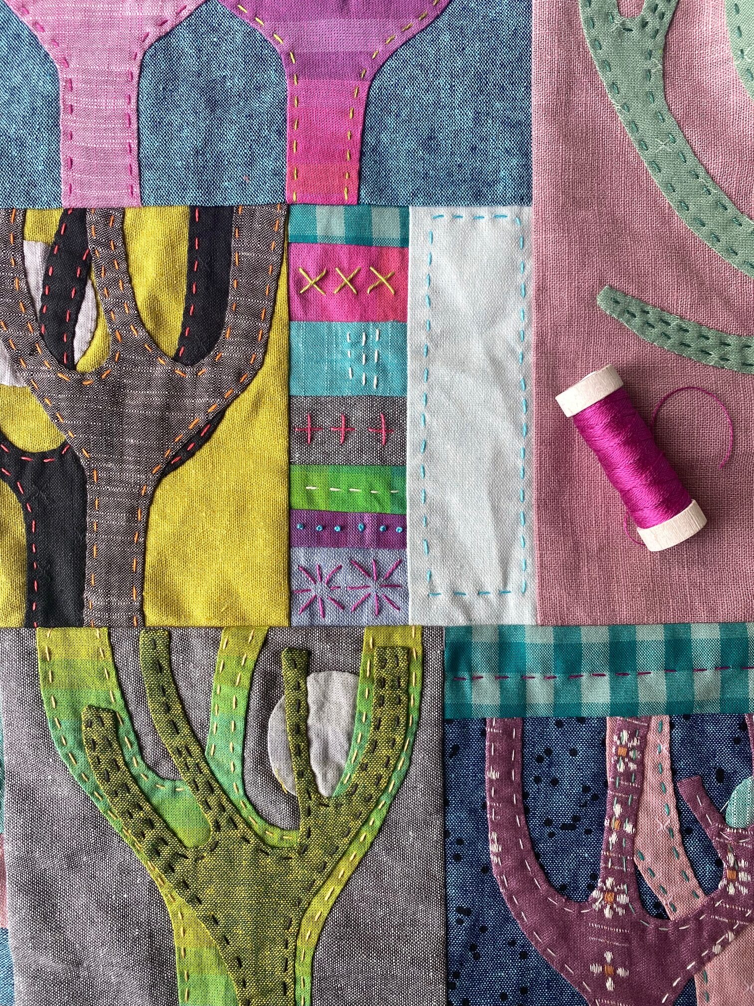 Moon Tree Quilt and Thread Collection • Jo Avery - the Blog